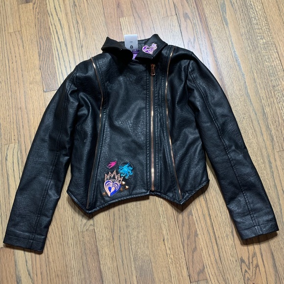 Disney | Jackets & Coats | Disney Descendants Leather Jacket 56 | Poshmark